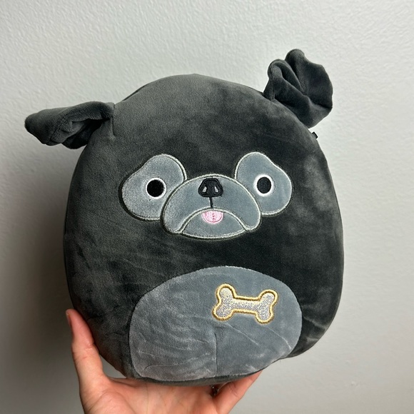 Squishmallows | Toys | Squishmallows Bongo The Black Pug | Poshmark